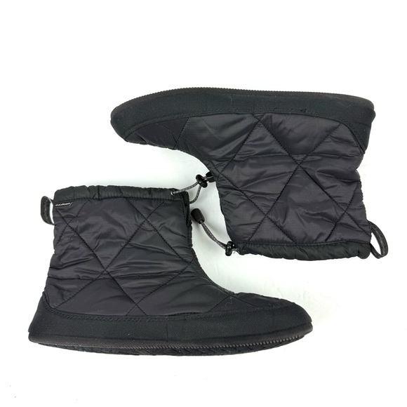 L.L. Bean | Shoes | Ll Bean Slippers Primaloft 200 Grams Black Nylon ...